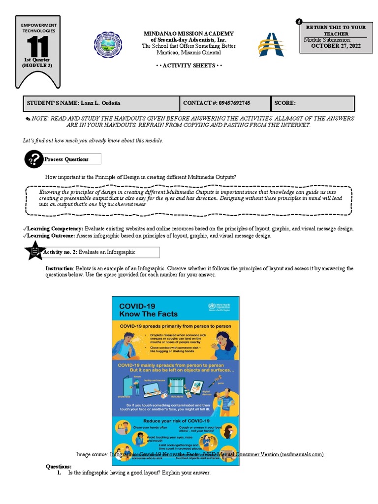 Let's Find Out How Much You Already Know About This Module.: Return ...