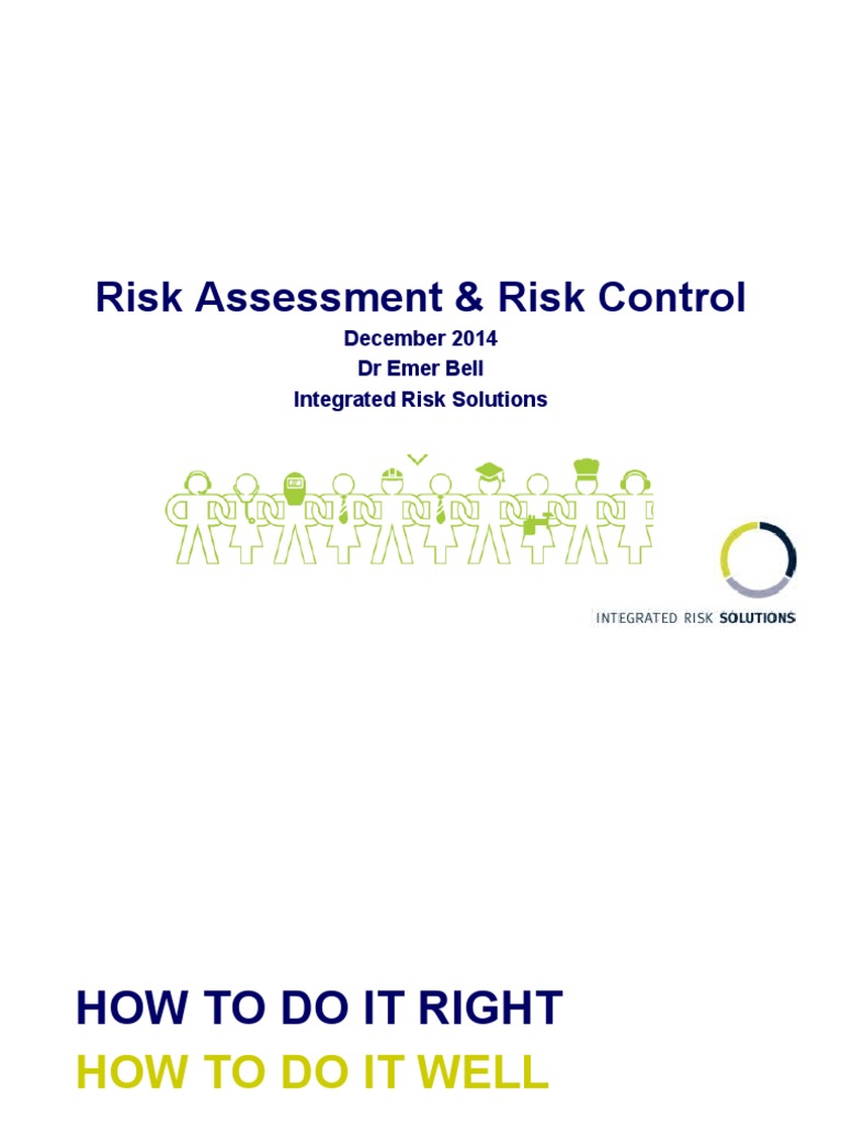 F - 2538 - Risk Assessment NUIG Dec 14 | PDF | Risk | Risk Assessment