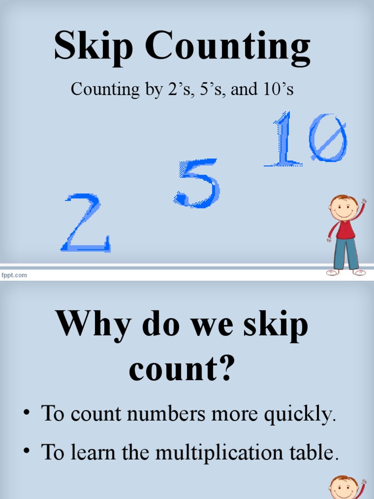 Skip Counting Pdf