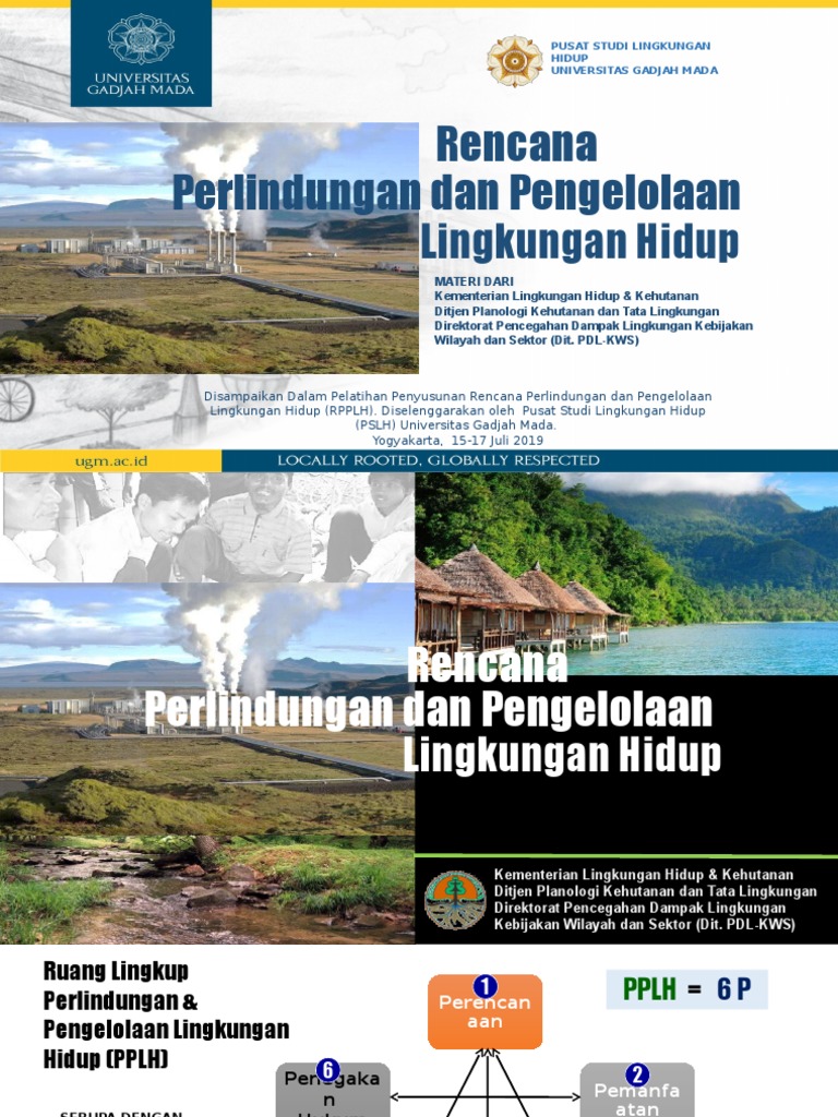 FlowChart RPPLH UGM | PDF