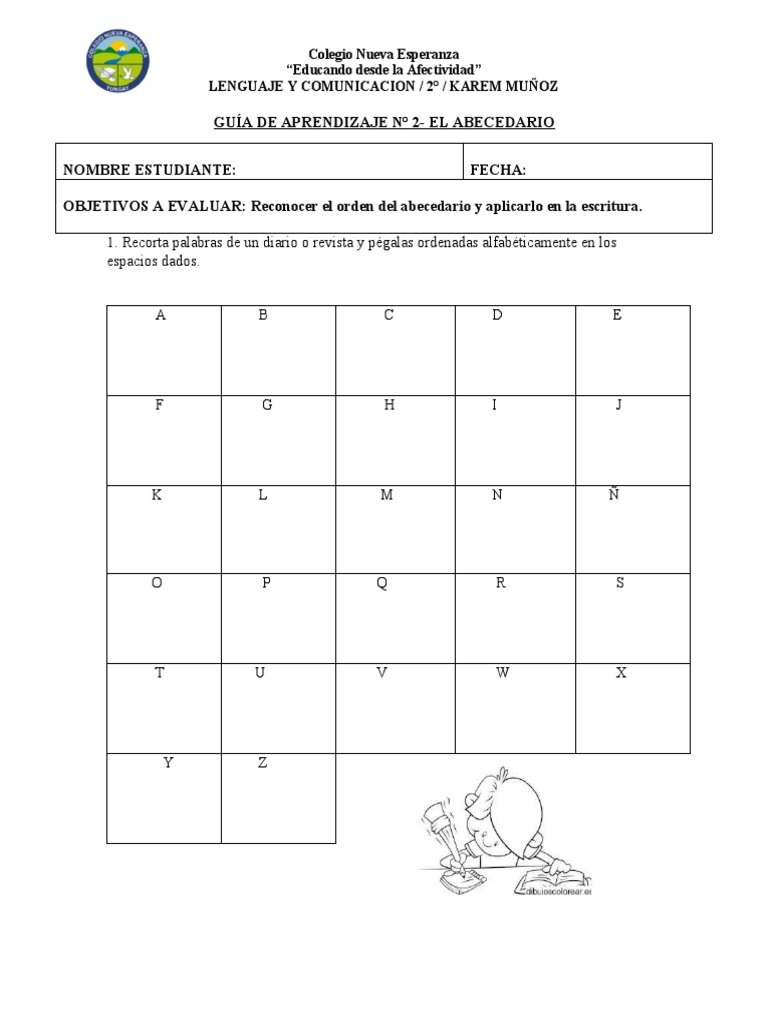 Guia Del Abecedario | PDF | Estudios de idiomas extranjeros