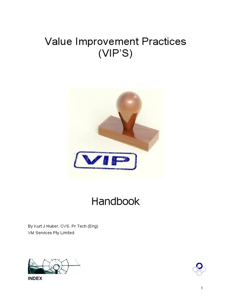 Value Improvement Practices Handbook Example1 | PDF | Reliability Engineering | Capital (Economics)