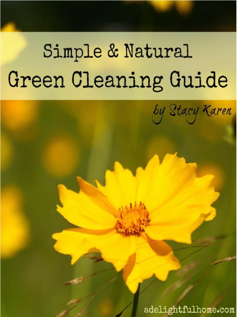 Simple Natural Green Cleaning | PDF | Soap | Essential Oil