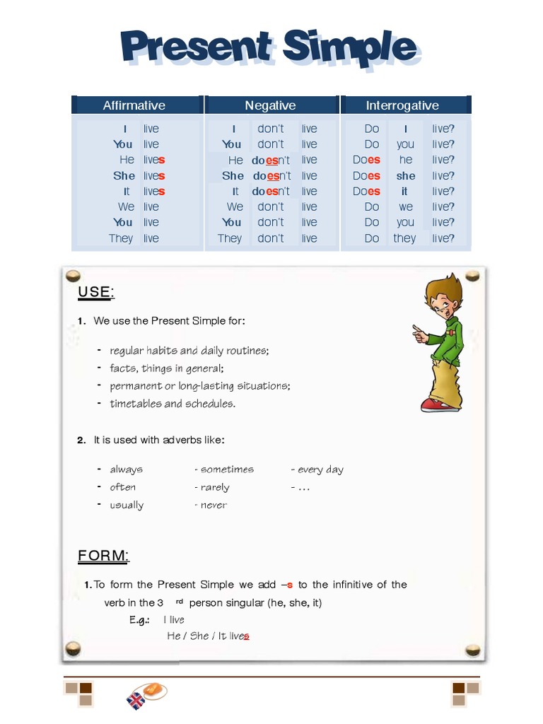 Present Simple - Solutions | PDF | Verb | Linguistic Typology
