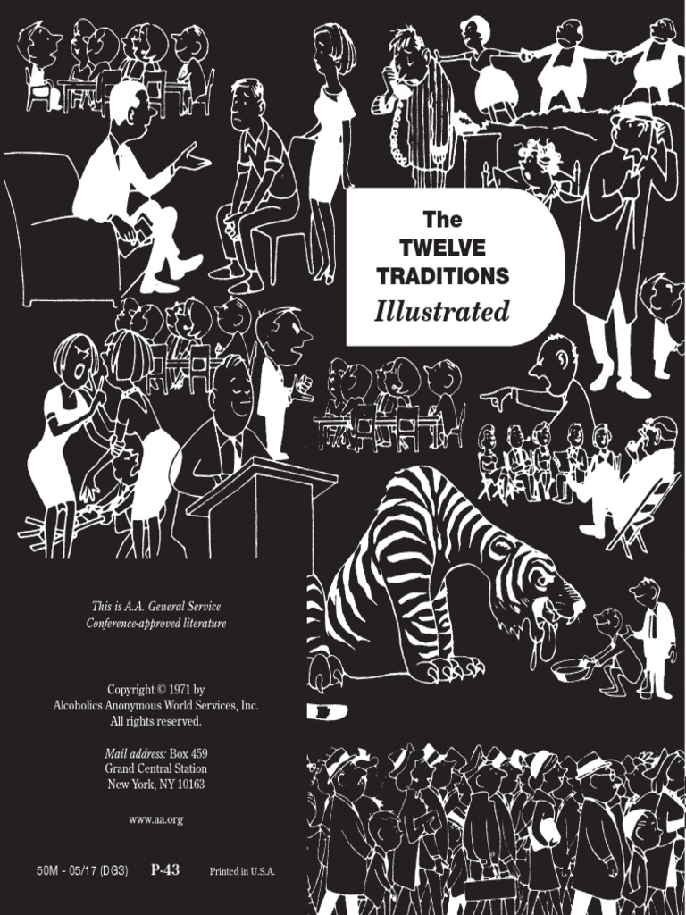 Illustrated: The Twelve Traditions | PDF | Alcoholics Anonymous | Bill W.