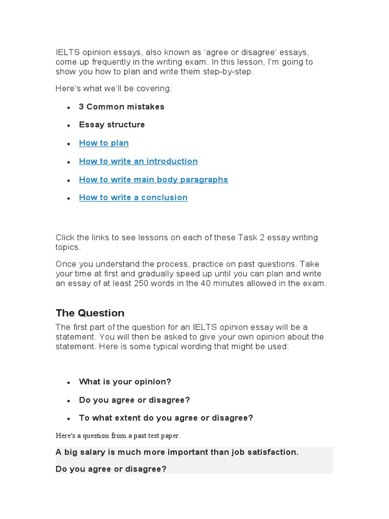 3 Common Mistakes Essay Structure | PDF | Essays | Paragraph