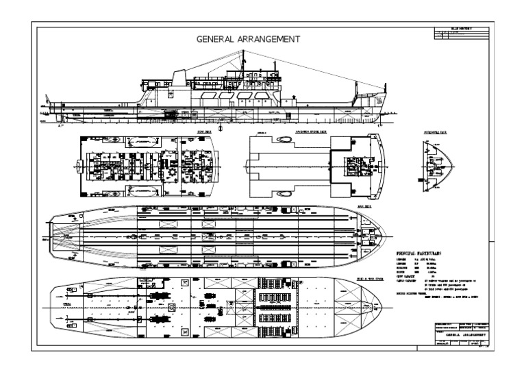 General Arrangement: Plan History | PDF | Deck (Ship) | Tanks