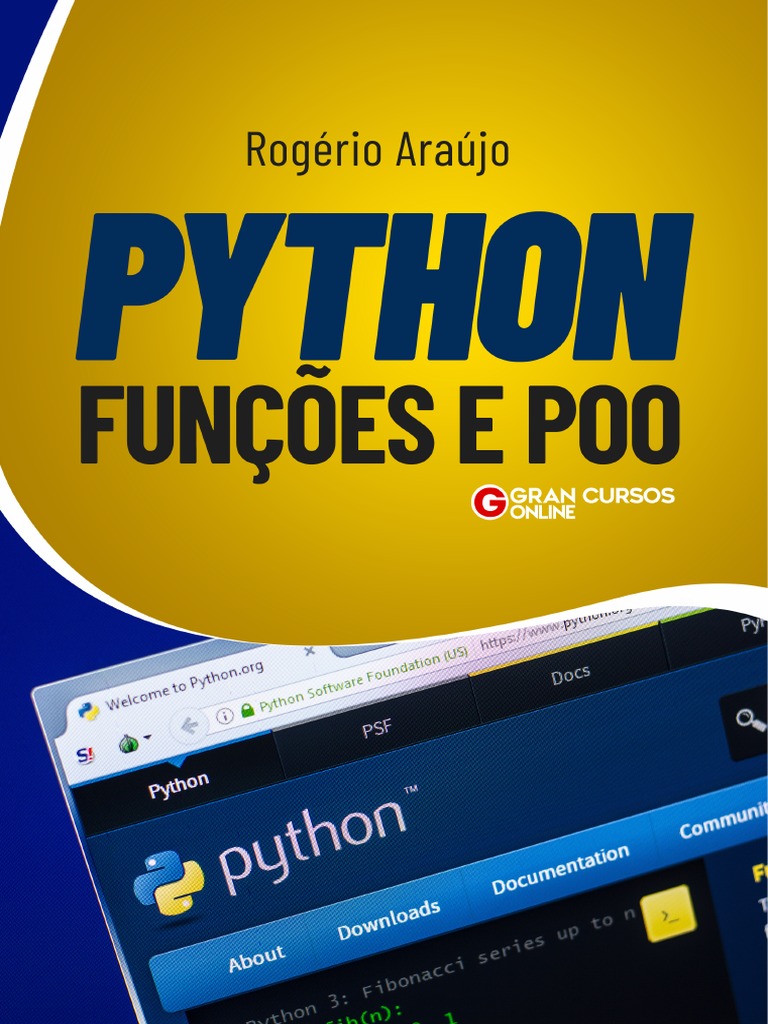 E Book Python Funcoes e Poo | PDF | Python (linguagem de programação ...