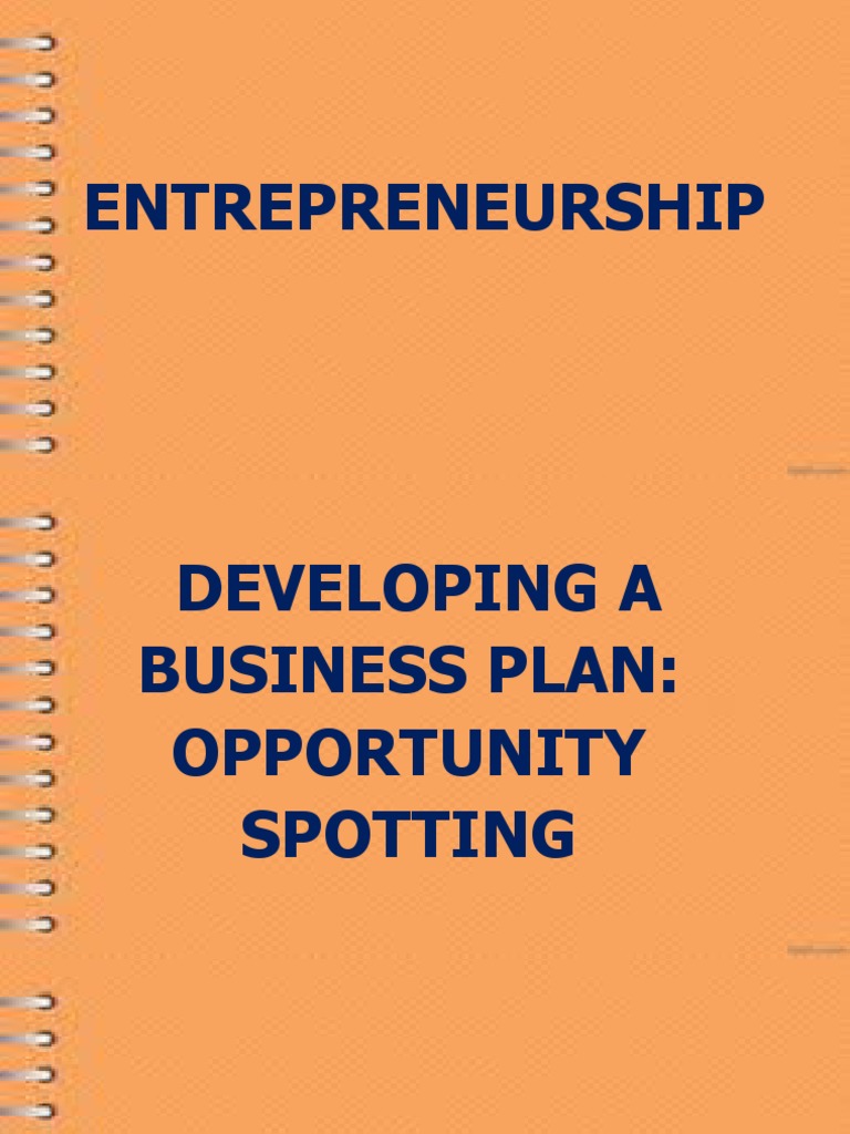 Product Opportunities.3 | PDF | Entrepreneurship | Business Plan