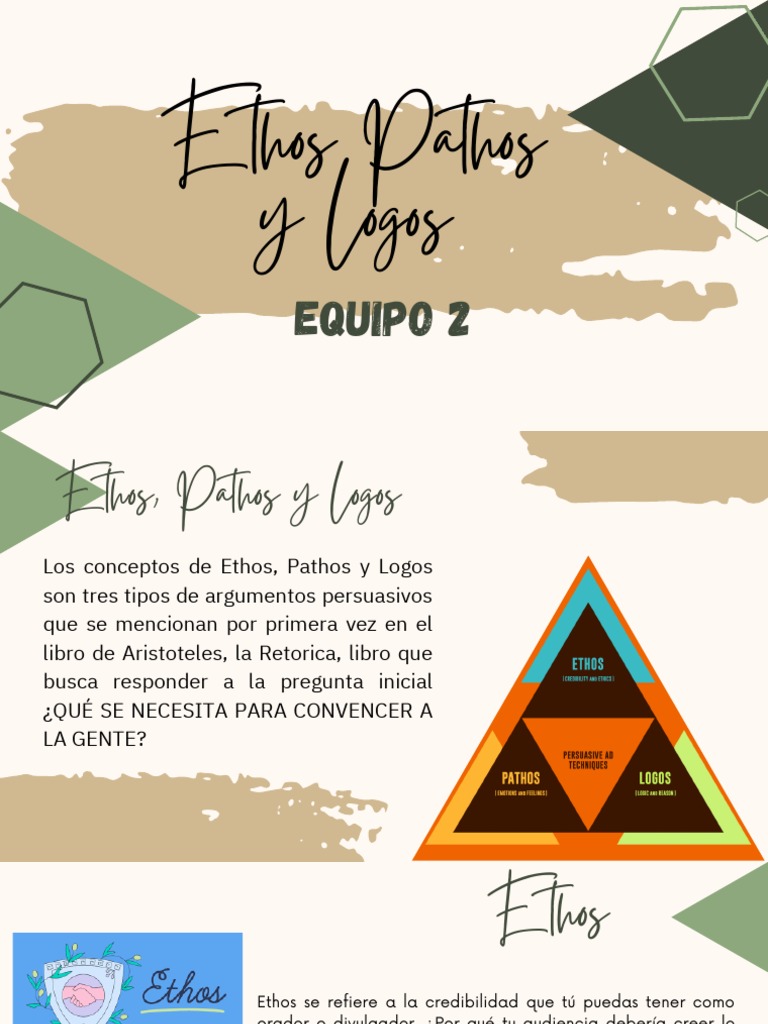 Ethos, Pathos y Logos | PDF