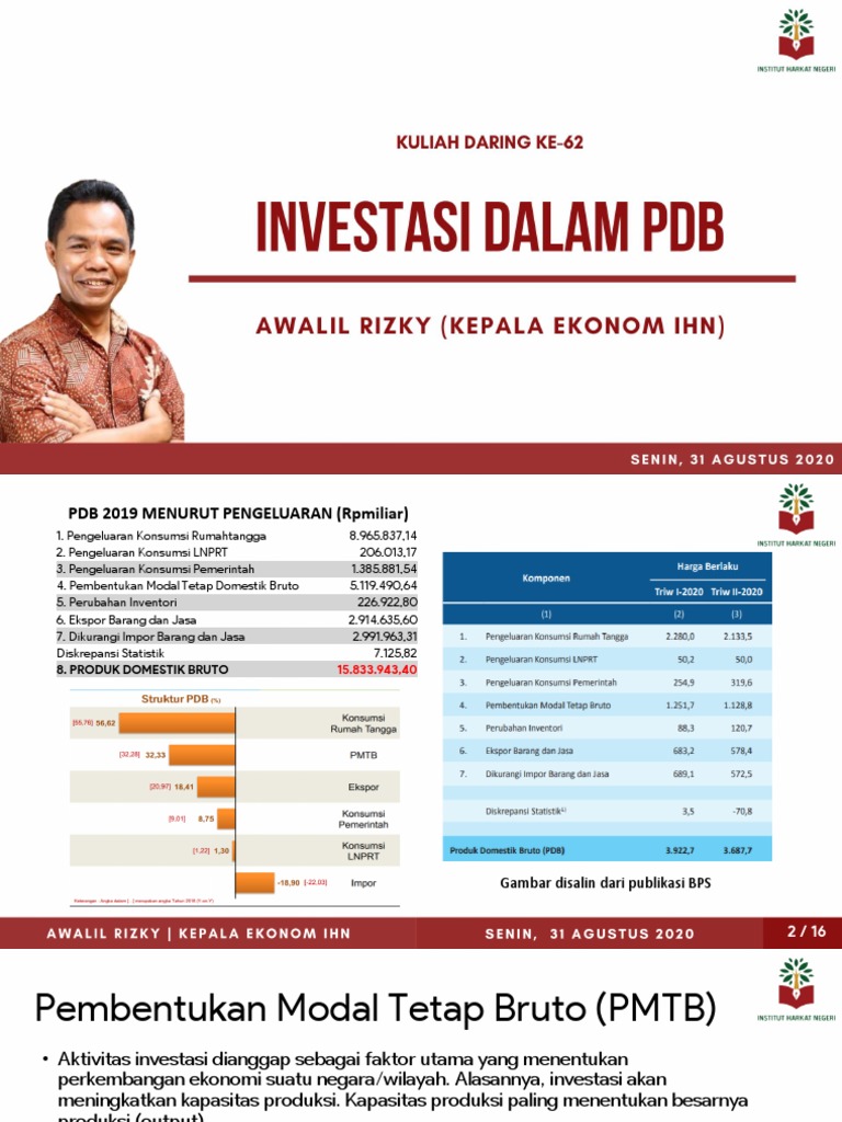Pemahaman PMTB dalam Ekonomi | PDF