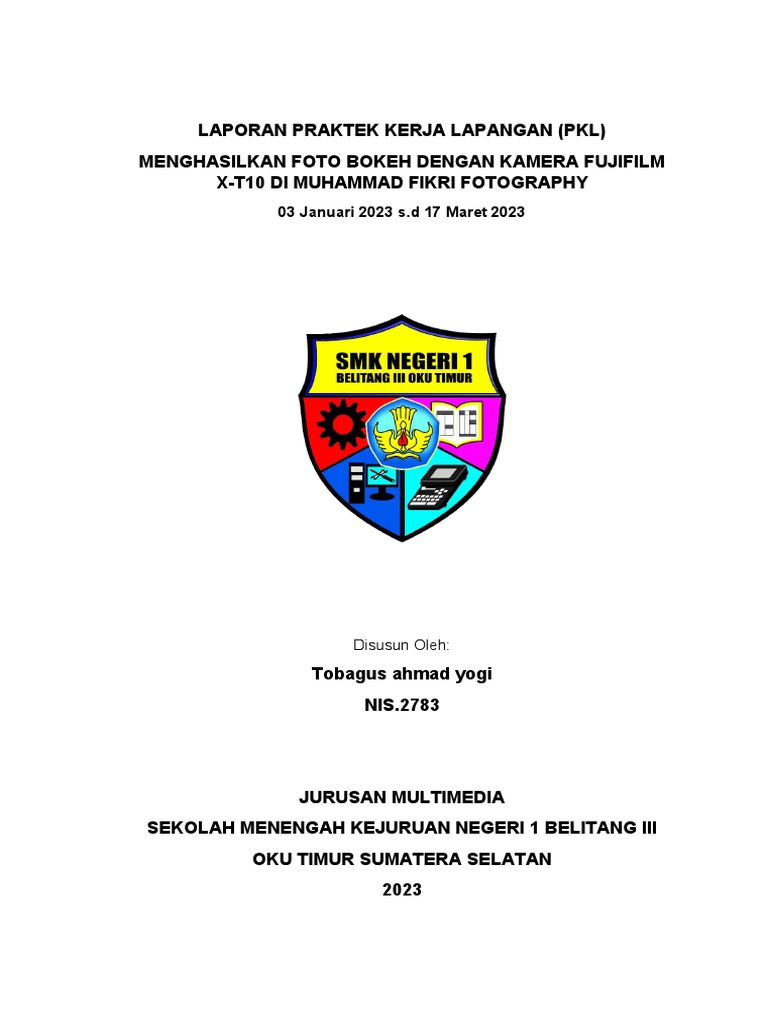 Laporan PKL: Foto Bokeh dengan Fujifilm | PDF