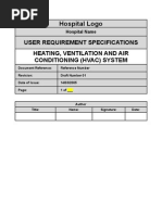 URS template Blank | Specification (Technical Standard) | Verification ...