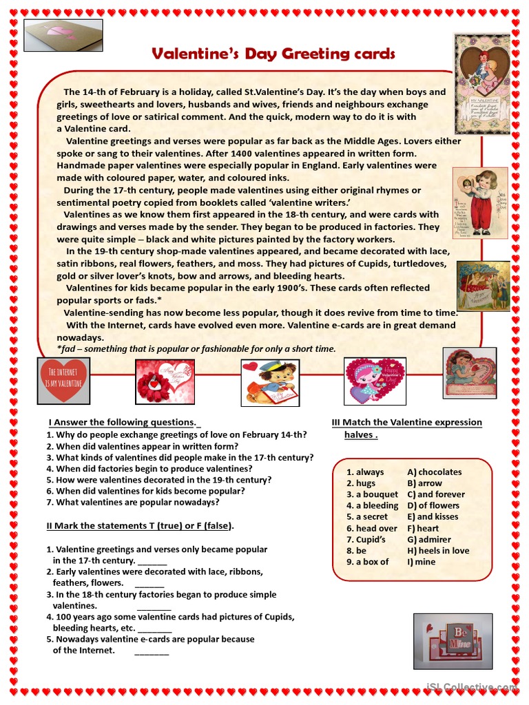 A History of Valentine's Day Greeting Cards: From Handmade to Digital ...