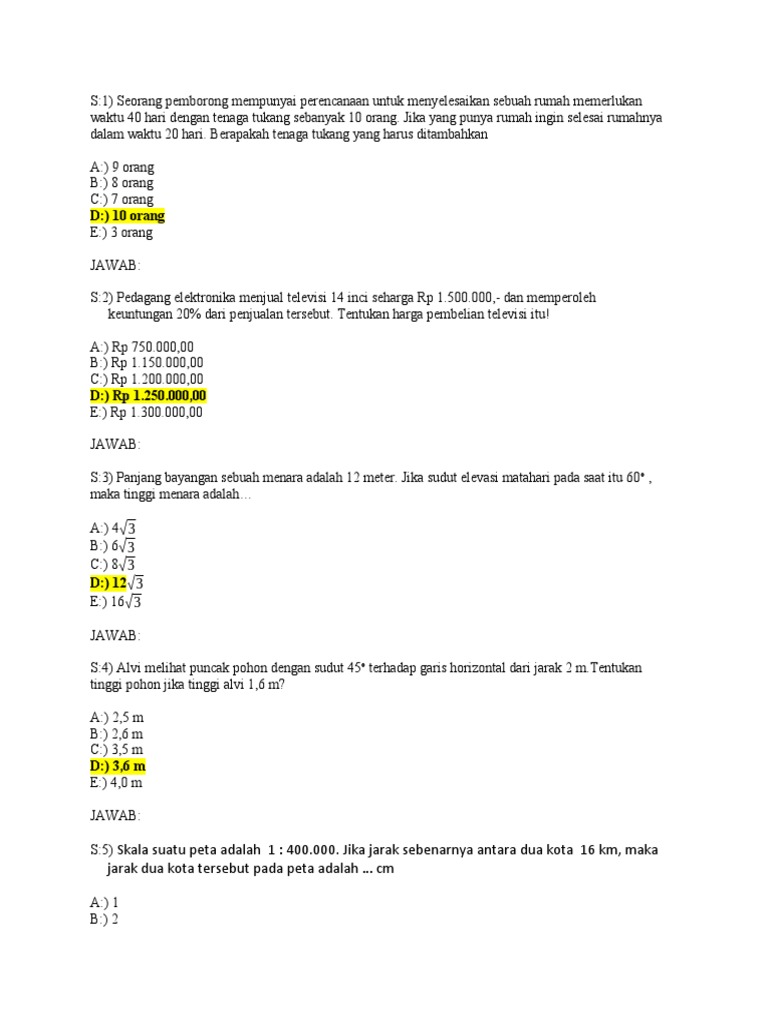 MTK Njing | PDF | Metode & Bahan Ajar