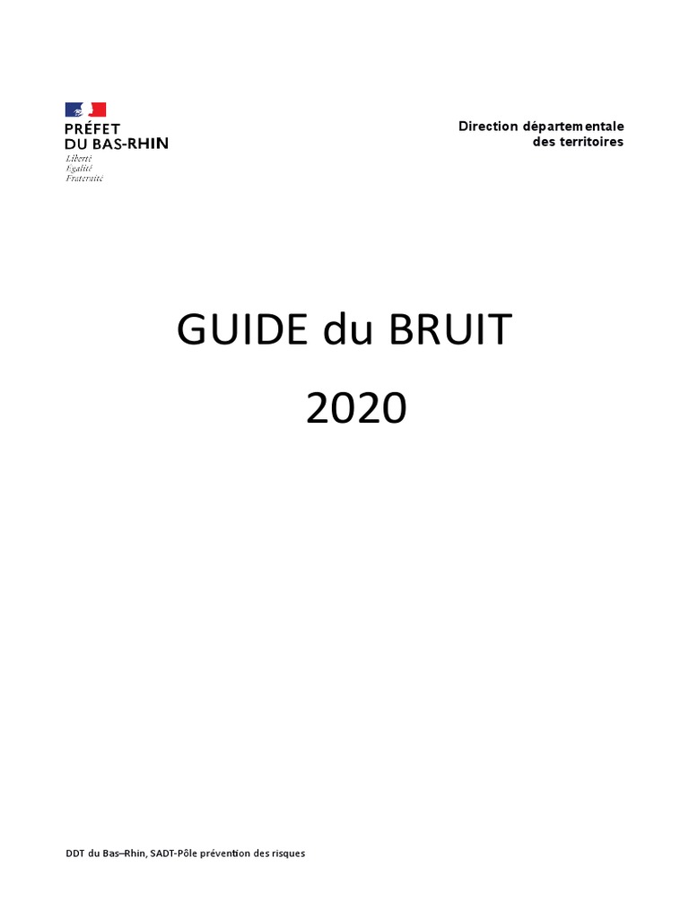 NouveauGuide04 - 08 BRUIT | PDF | Études des langues étrangères