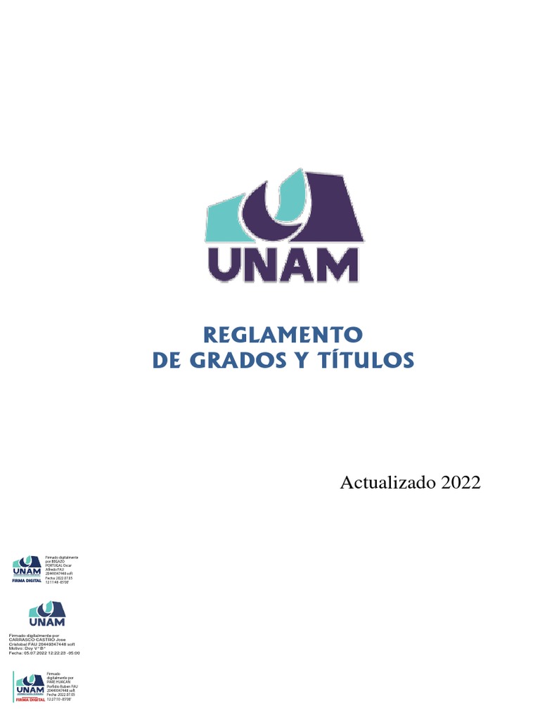 REGLAMENTO - MODIFICADO - DE - GRADOS - Y - TITULOS Actual | PDF | Titulo academico | Universidad