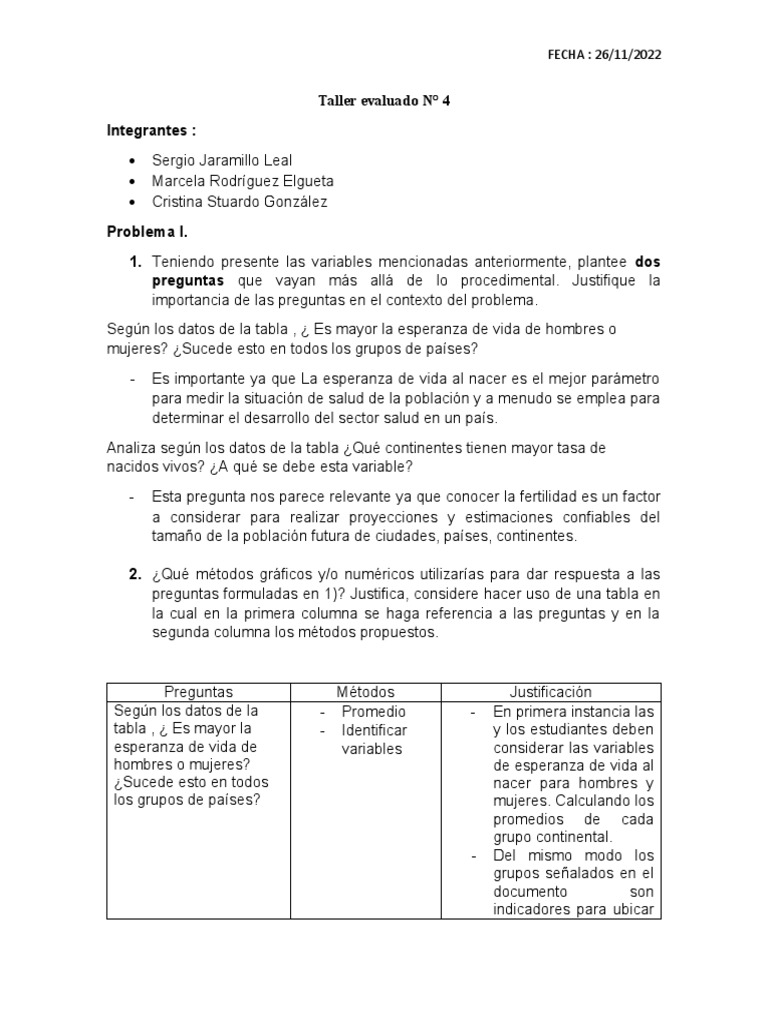 Taller Evaluado | PDF | Microsoft Excel
