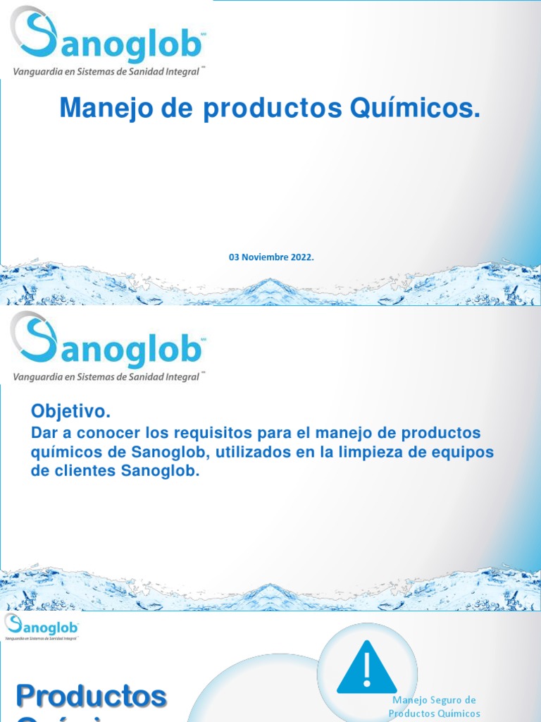 Manejo Seguro de Productos Químicos | PDF | Quemar | Ph