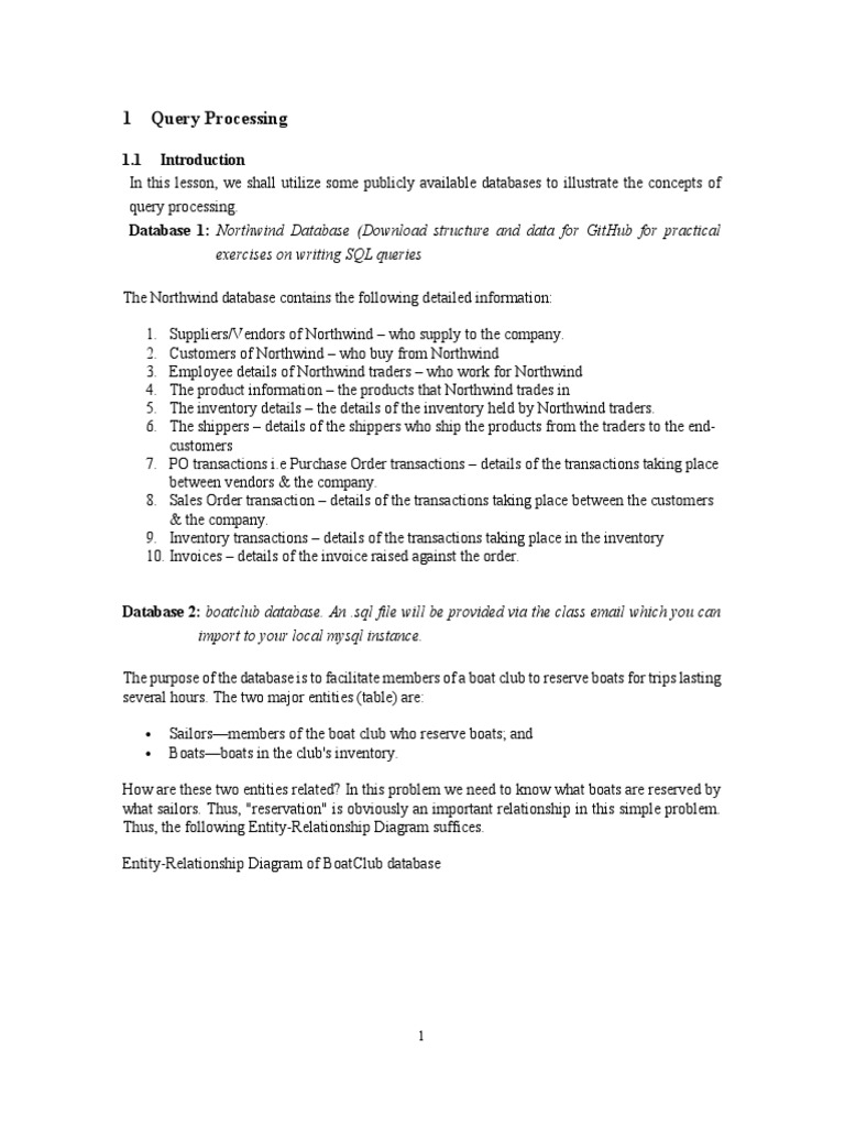 1 Query Processing | Download Free PDF | Database Index | Databases
