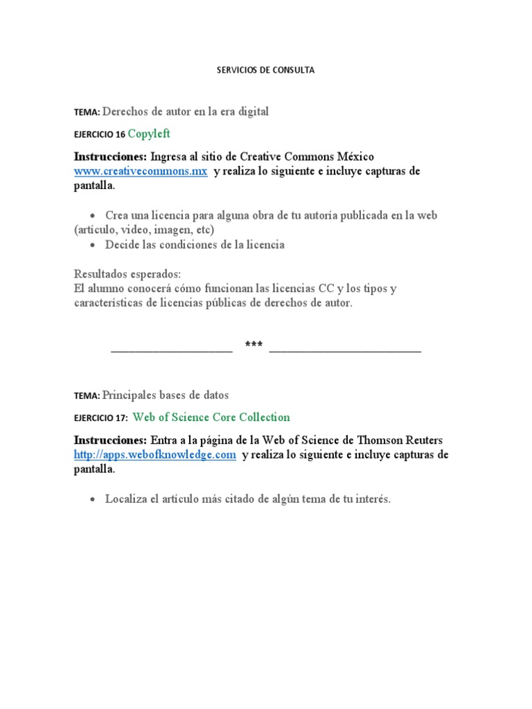 Cómo crear licencias Creative Commons y utilizar la base de datos Web ...