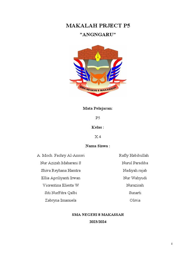 Project P5 (Angaru) X.4 | PDF