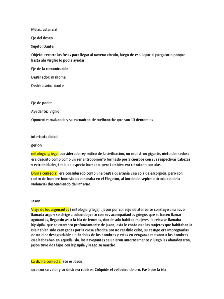 Matriz Actancial | PDF