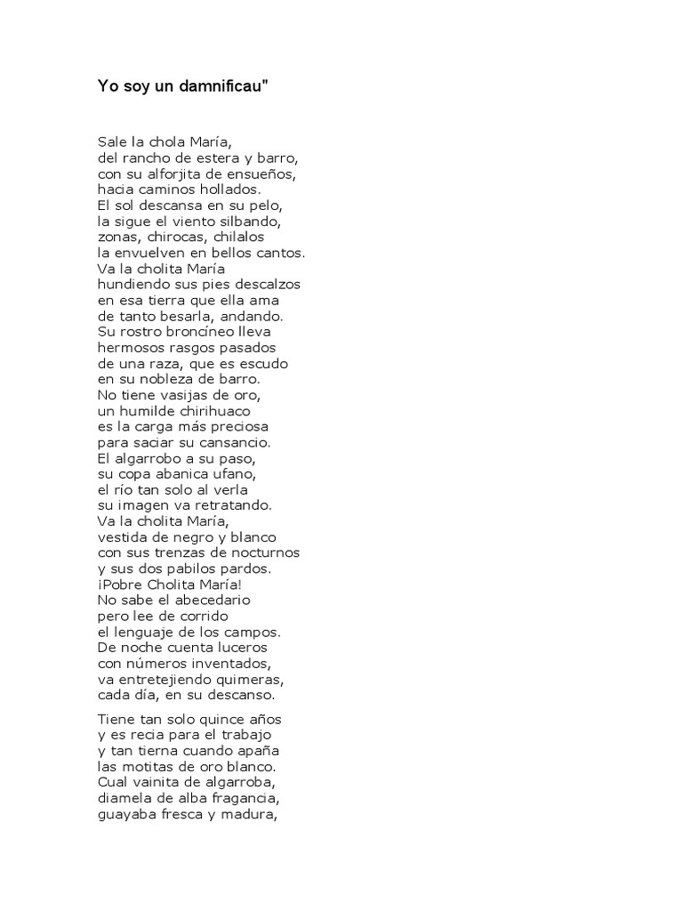 Yo Soy Un Damnificau | PDF