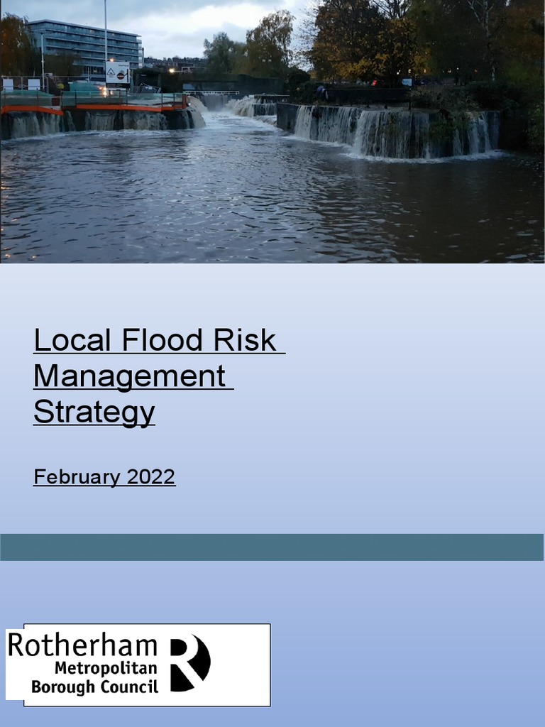 Local Flood Risk Management Strategy: February 2022 | PDF | Flood ...