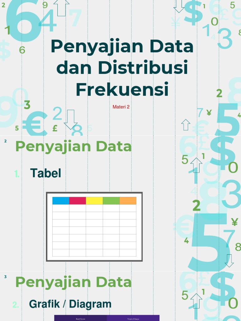 Penyajian Data Dan Distribusi Frekuensi | PDF