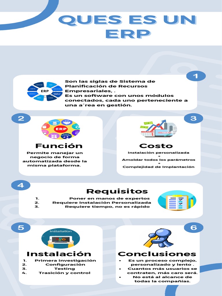 Infografia ERP | PDF