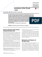 Mini Tightrope CMC Fixation | PDF | Thumb | Musculoskeletal System