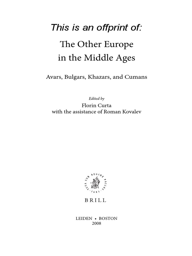 Stadler Peter 2008 2005 Avar Chronology | PDF | Radiocarbon Dating ...