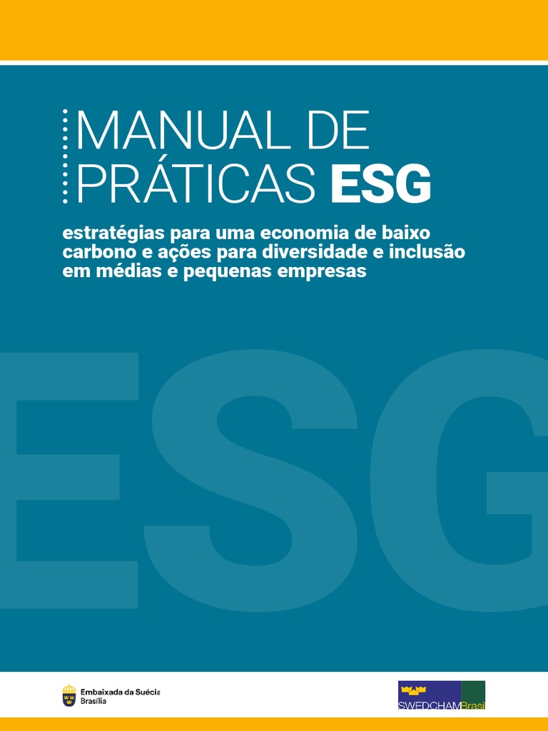 ESG Manual | PDF | Desperdício | Gás de efeito estufa