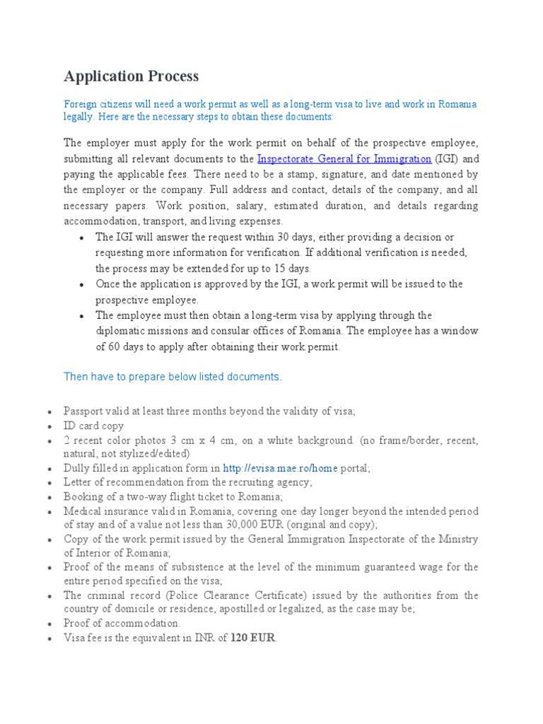 ROMANIA Visa Requirements | Download Free PDF | Travel Visa | Passport