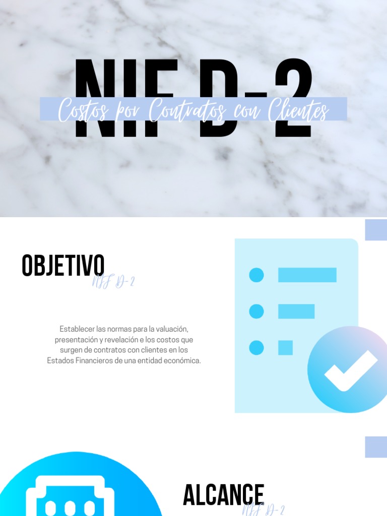 NIF D-2: Costos por Contratos con Clientes | PDF | Cliente | Activo ...