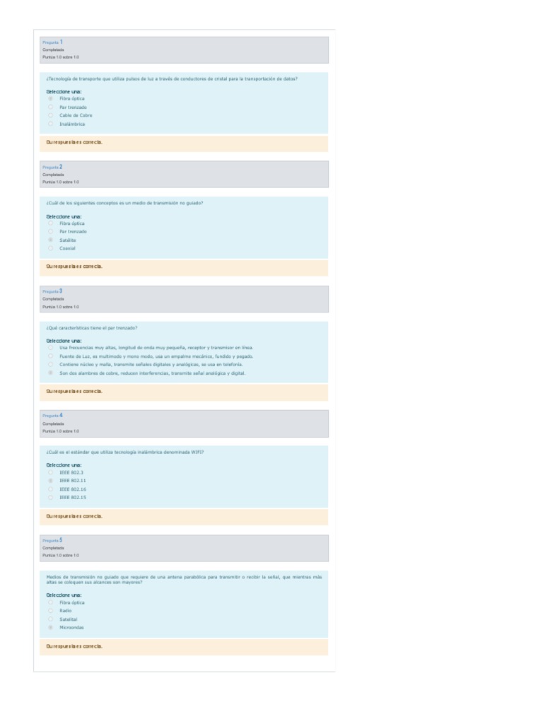 Modalidad de Exámenes - Semana 3 - Redes de Computadoras | PDF