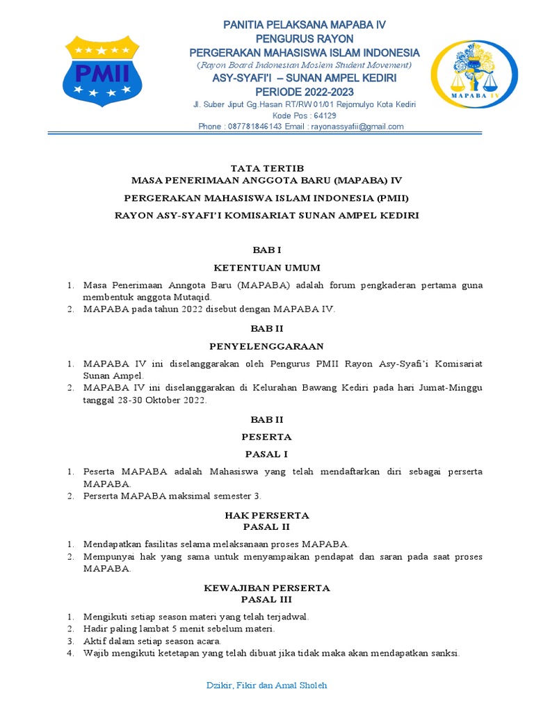 TATIB | PDF