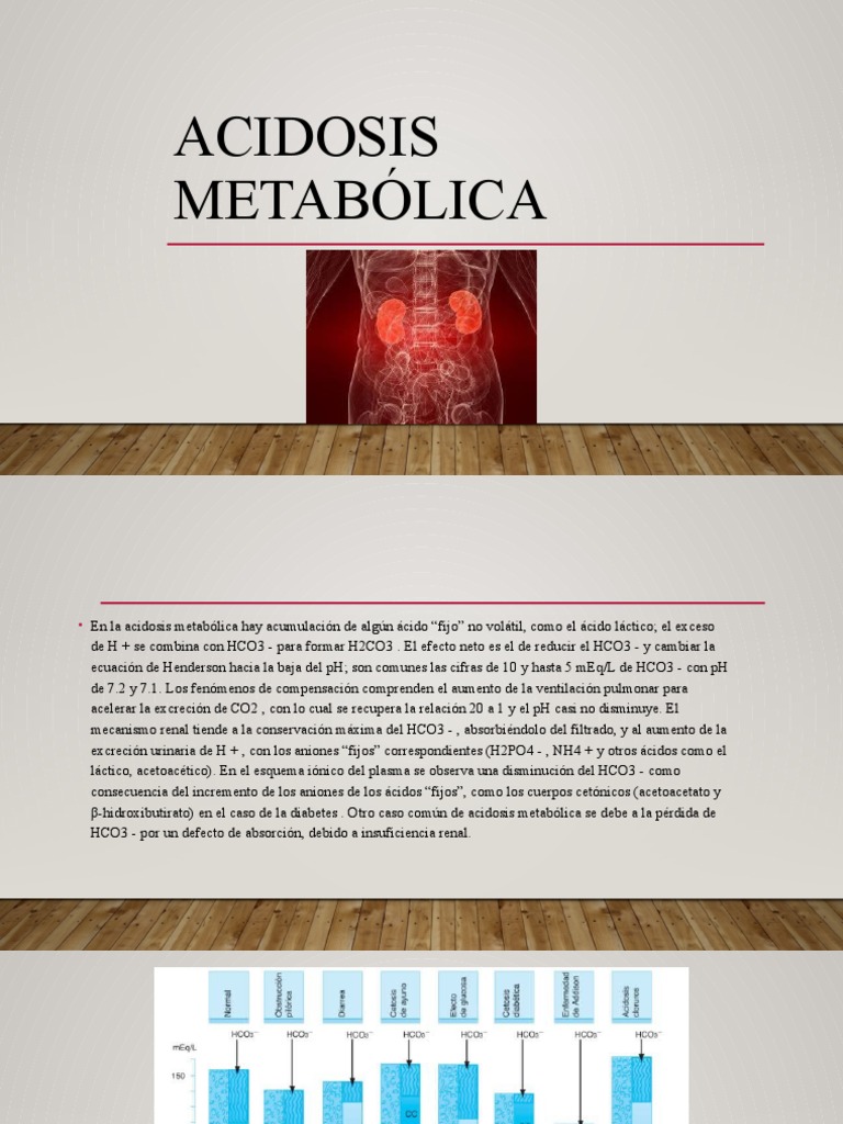 Acidosis metabólica | PDF