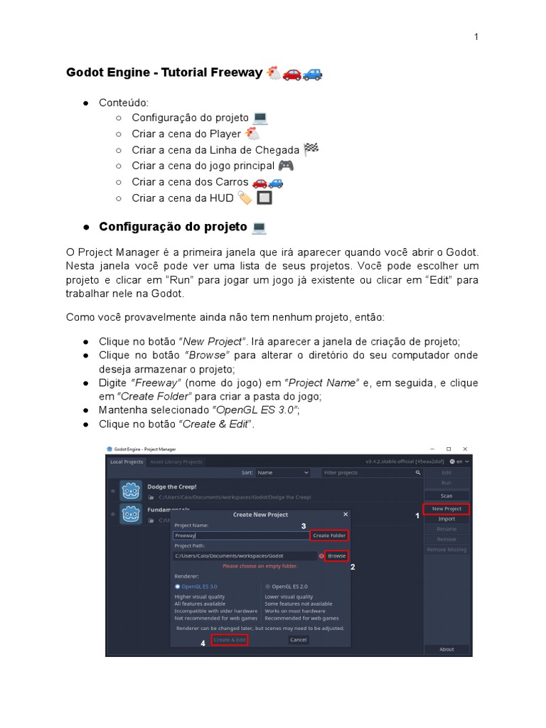 Tutorial Freeway Godot | PDF | Programas | Informática