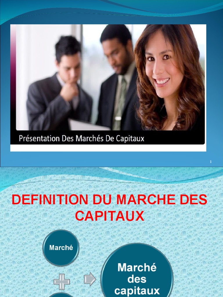 2cours Des Marchés de Capitaux | PDF | Marché monétaire | Argent