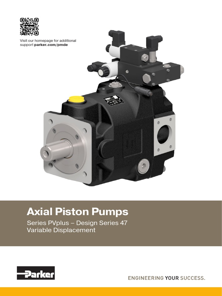 Axial Piston Pumps: Series Pvplus - Design Series 47 Variable Displacement | PDF | Pump | Horsepower
