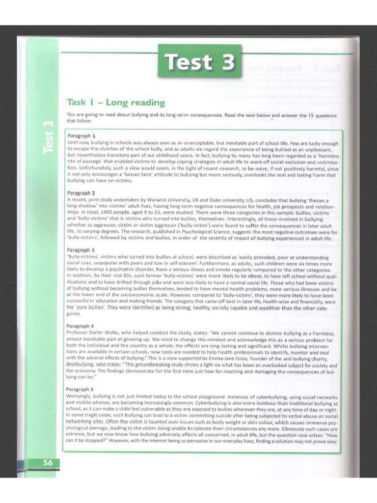 ISE III Test 3 | PDF