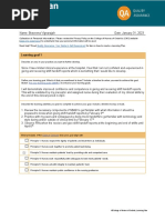 Learning Plan CNO | PDF | Critical Thinking | Nursing