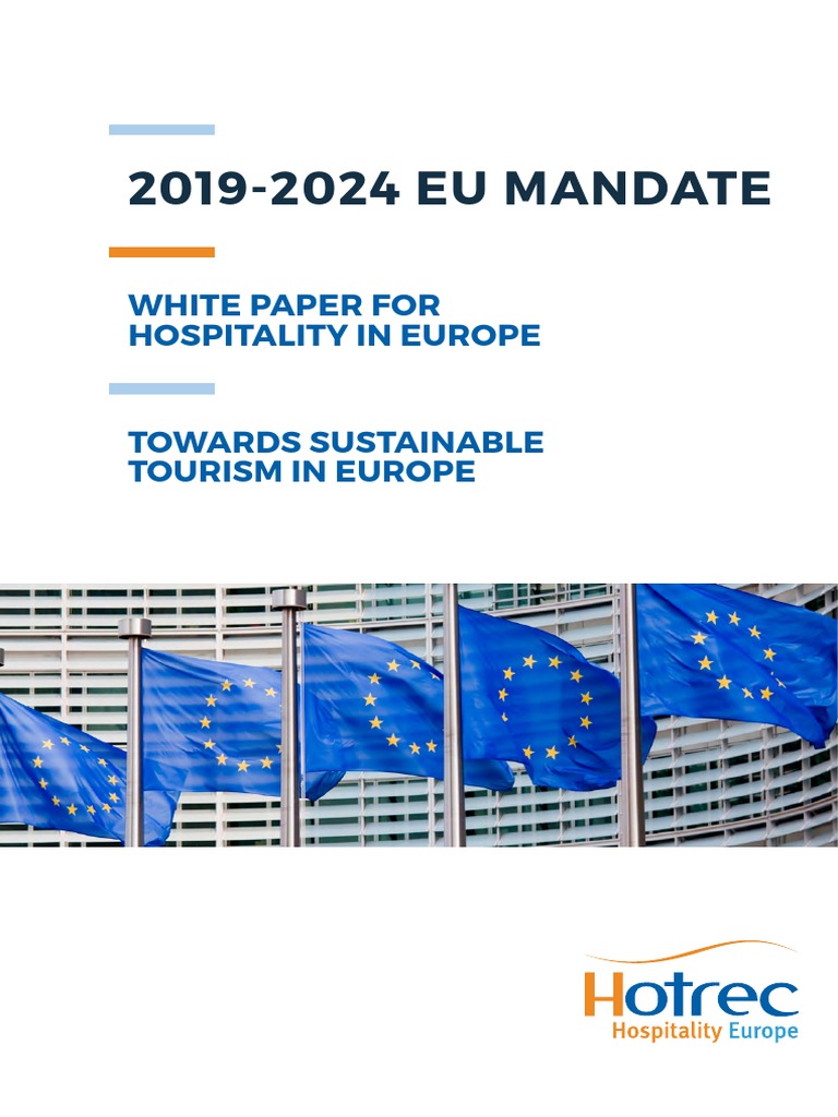 White Paper For Hospitality in Europe 2019 2024 EU Mandate | PDF ...