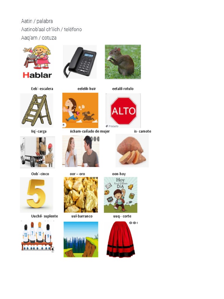 Vocales Prolongadas en Qeqchi | PDF