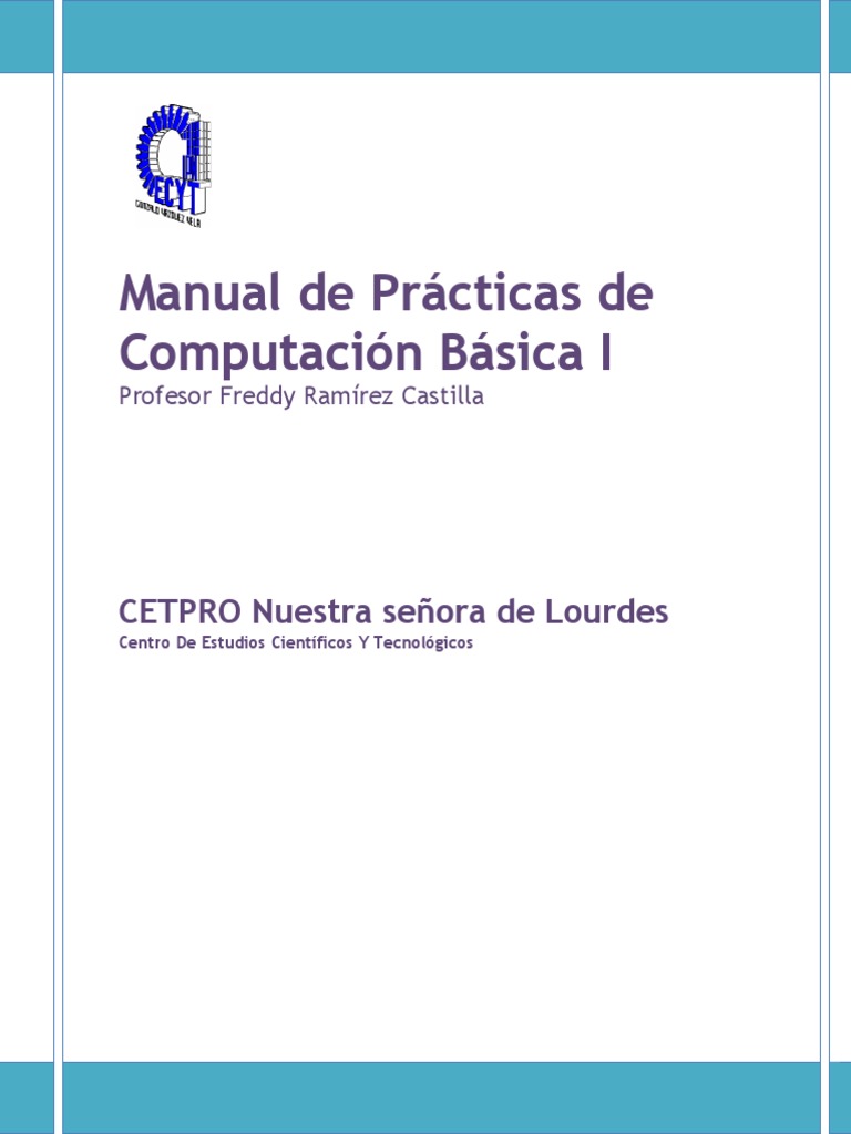 Práctica 1. Ambiente de Trabajo Windows, Manejo de Ventanas | PDF | Archivo de computadora ...