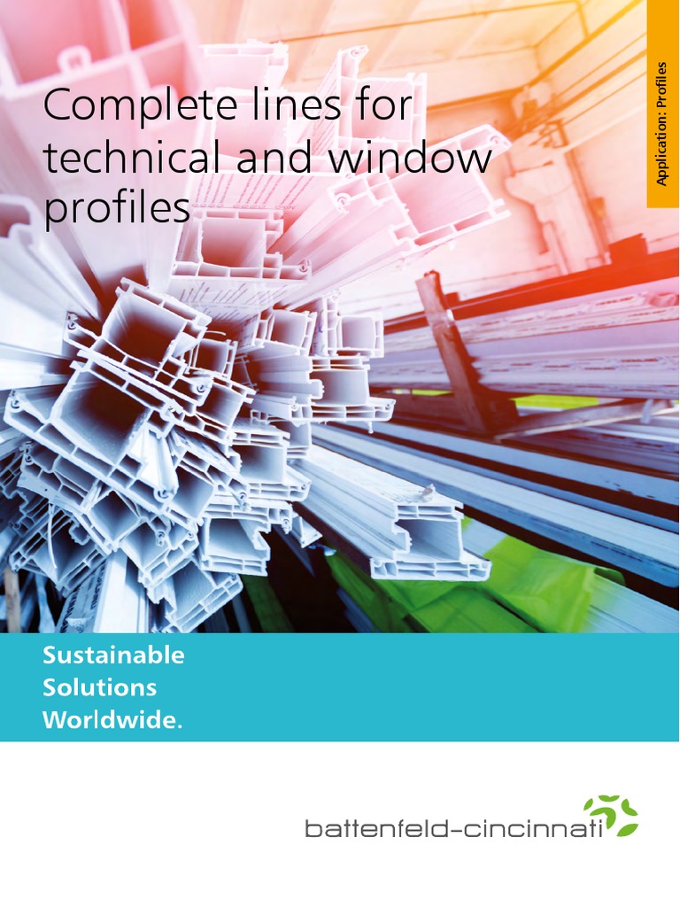Complete Lines For Technical and Window Profiles | PDF | Extrusion ...