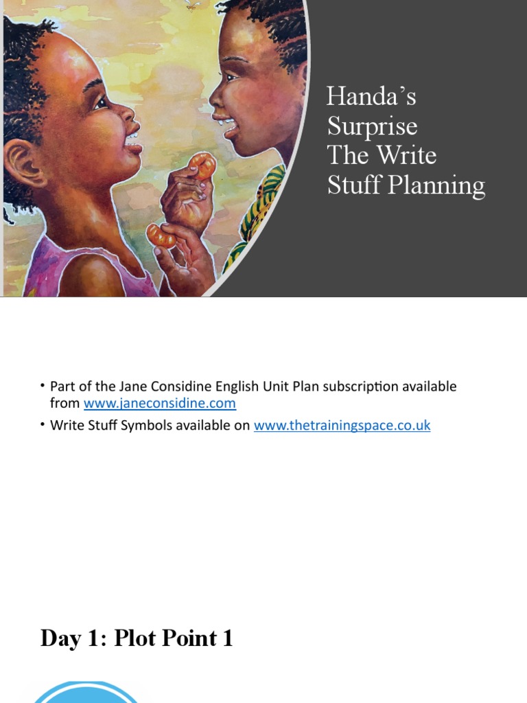 Handa's Surprise Lesson Plan | PDF | Language Arts & Discipline