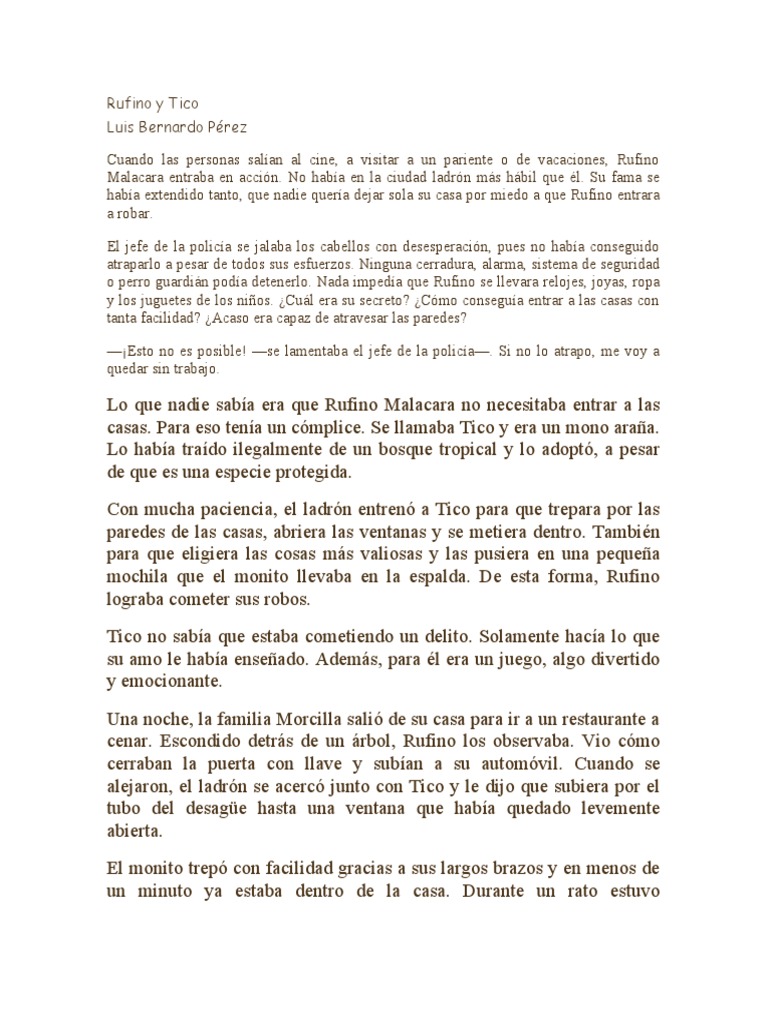 Las aventuras de Rufino Malacara | PDF | Arte | Historia
